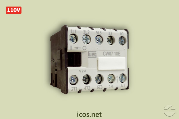 Mini Contactor Weg CW07 110V - 04 NO Contacts